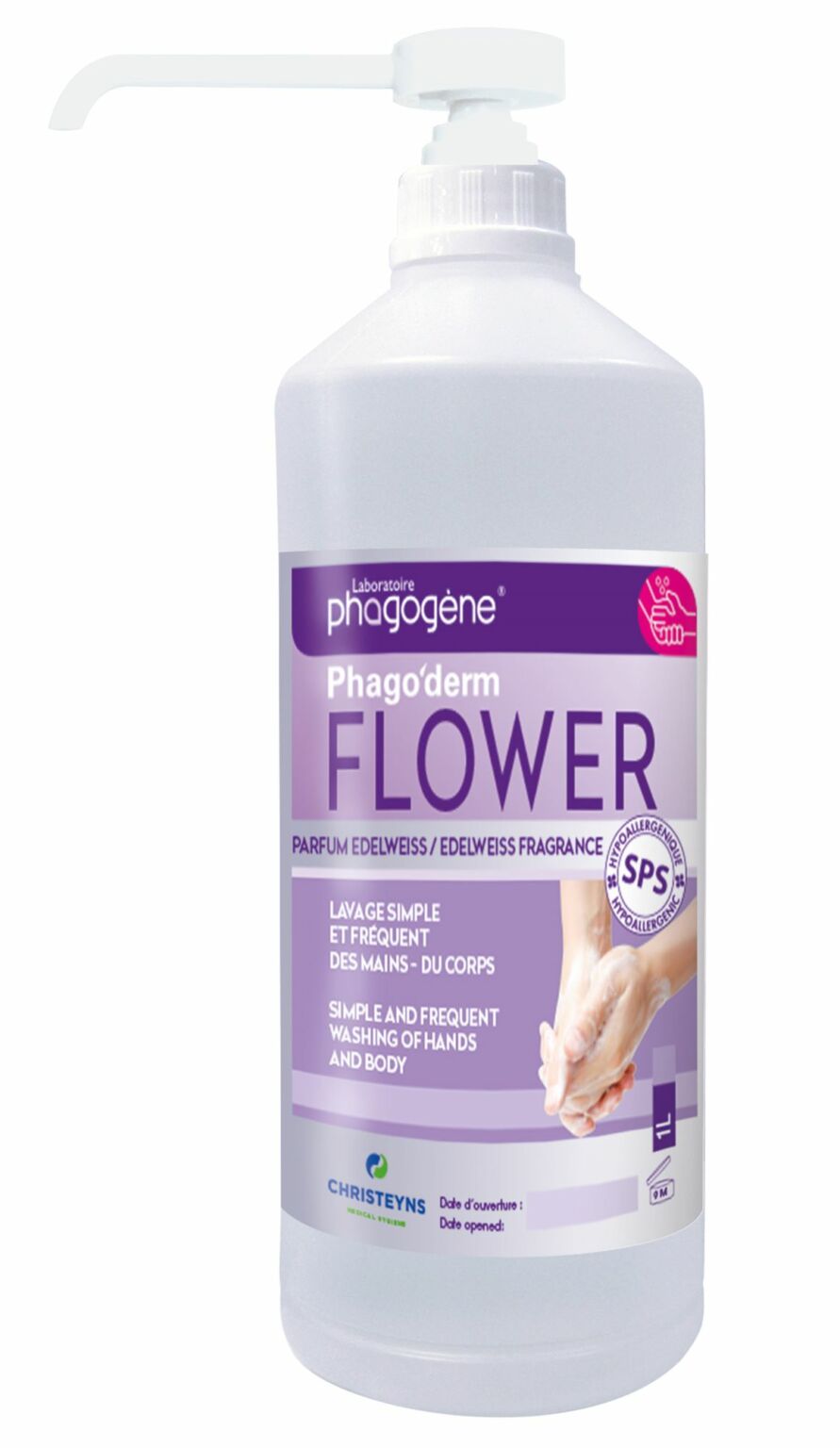 Pack Phago'derm Flowers SPS 12 flacons de 1L avec pompe | Arsilom